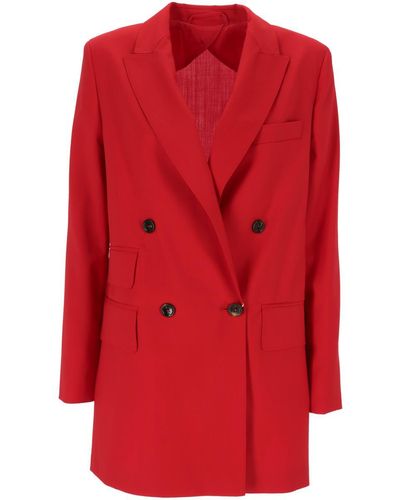 Red Max Mara Coats for Women | Lyst
