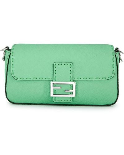Green Fendi Shoulder bags for Women | Lyst