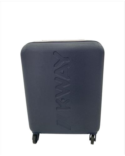 Blue K-Way Luggage and suitcases for Women | Lyst