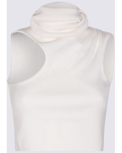 White GAUGE81 Tops for Women | Lyst