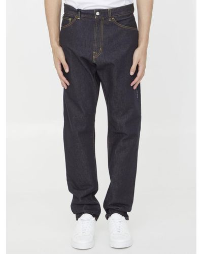Blue Moncler Genius Jeans for Men | Lyst