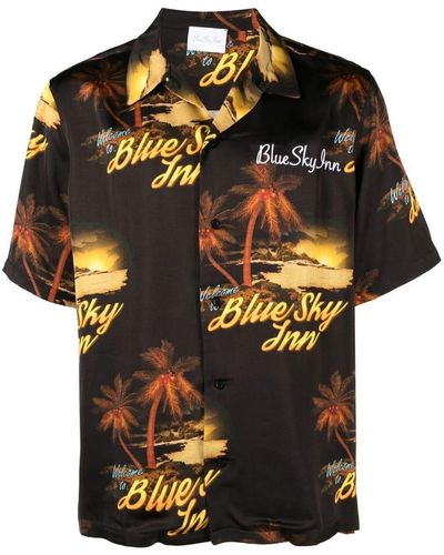 Black BLUE SKY INN Shirts for Men | Lyst