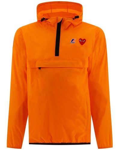 Orange COMME DES GARÇONS PLAY Jackets for Men | Lyst