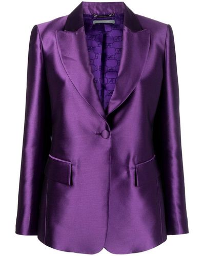 Purple Alberta Ferretti Jackets for Women | Lyst