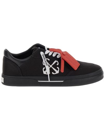 Off White Low Vulcanized Canvas Sneakers for Men - Up to 40% off | Lyst