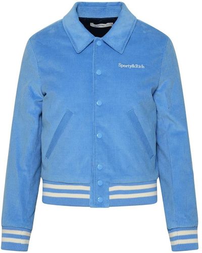 Blue Sporty & Rich Jackets for Women | Lyst