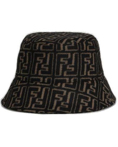 Black Fendi Hats for Men | Lyst