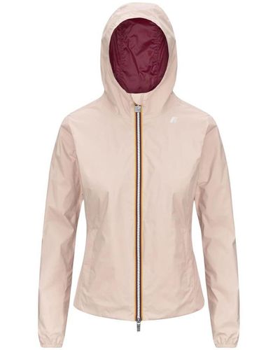 Pink Casual jackets for Women | Lyst