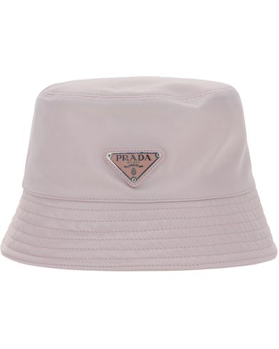 Gray Prada Hats for Women | Lyst