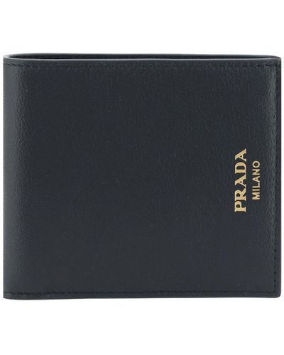Blue Prada Wallets and cardholders for Women | Lyst
