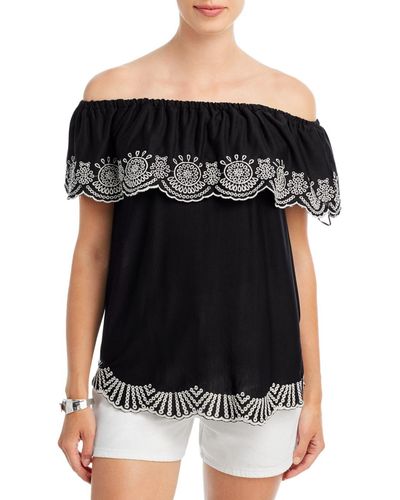 Black SINGLE THREAD Tops for Women | Lyst