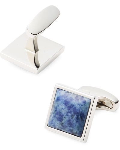 Blue Link Up Cufflinks for Men | Lyst