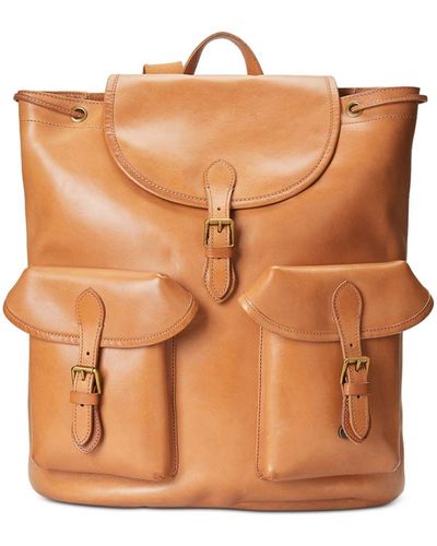 Brown Polo Ralph Lauren Backpacks for Men | Lyst