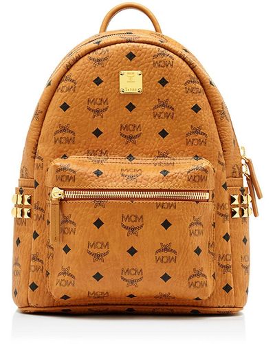 White MCM Backpacks for Women | Lyst