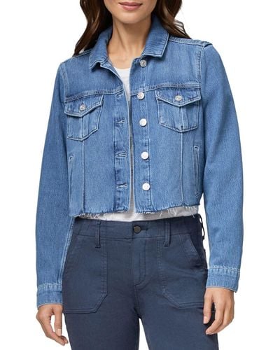 Paige Cropped Denim Jackets for Women - Up to 30% off | Lyst