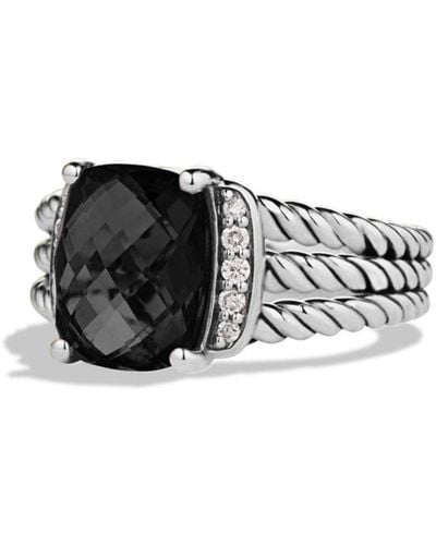 Black David Yurman Rings for Women | Lyst