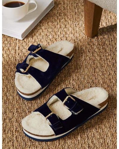 Metallic Slippers for Women | Lyst