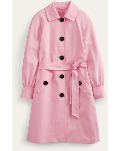Pink Boden Coats for Women | Lyst