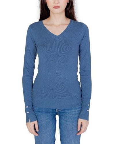 Blue Guess Sweaters and knitwear for Women | Lyst