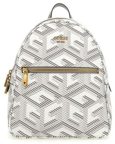 White Guess Backpacks for Women | Lyst