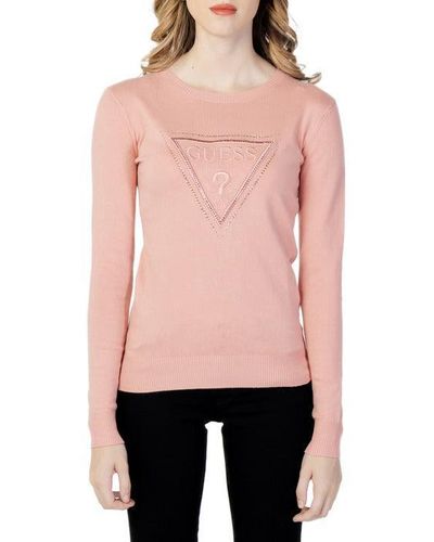 Pink Guess Sweaters and knitwear for Women | Lyst
