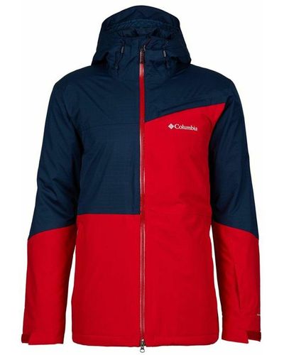 Red Columbia Jackets for Men | Lyst