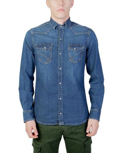 Blue Gas Shirts for Men | Lyst