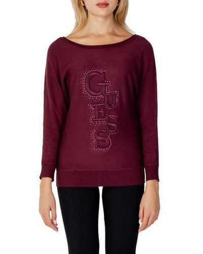 Red Guess Sweaters and knitwear for Women | Lyst