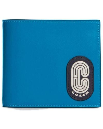 Blue COACH Wallets and cardholders for Men | Lyst