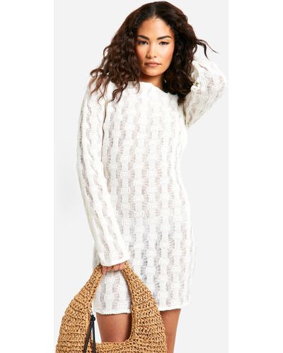 White Backless Dresses for Women - Up to 72% off | Lyst