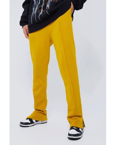 Mustard Yellow Sweatpants for Men | Lyst