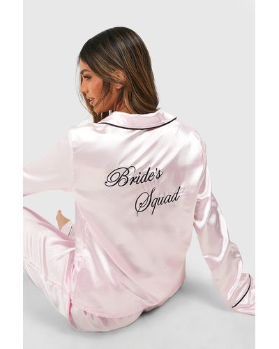 Pink Boohoo Nightwear And Sleepwear For Women Lyst