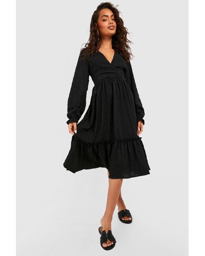 Black Smock Dresses for Women - Up to 80% off | Lyst