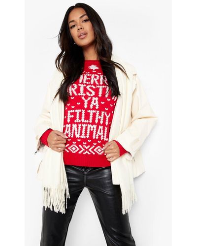 Boohoo Sweaters and pullovers for Women | Online Sale up to 82% off | Lyst