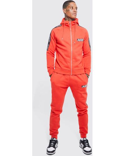 Red and White Tracksuits and sweat suits for Men | Lyst