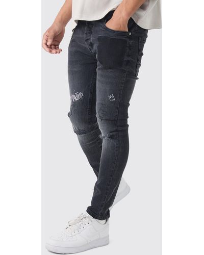 Ripped Skinny Jeans for Men - Up to 52% off | Lyst