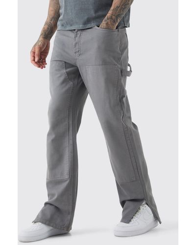 Charcoal Gray Pants for Men | Lyst