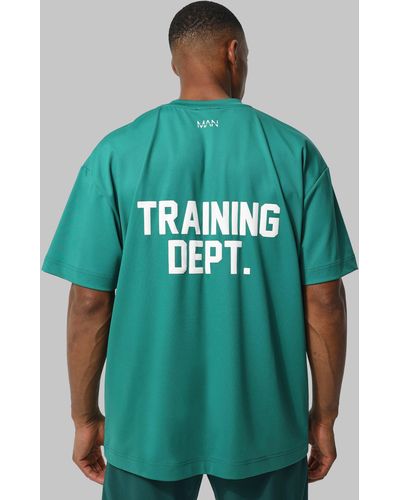 Green BoohooMAN T-shirts for Men | Lyst