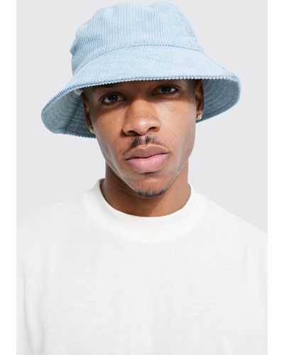 Blue BoohooMAN Hats for Men | Lyst