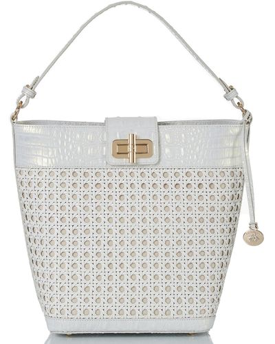 White Brahmin Shoulder bags for Women | Lyst