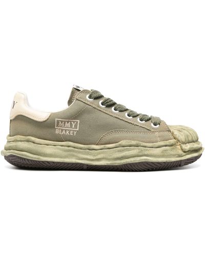 Green Maison Mihara Yasuhiro Sneakers for Men | Lyst