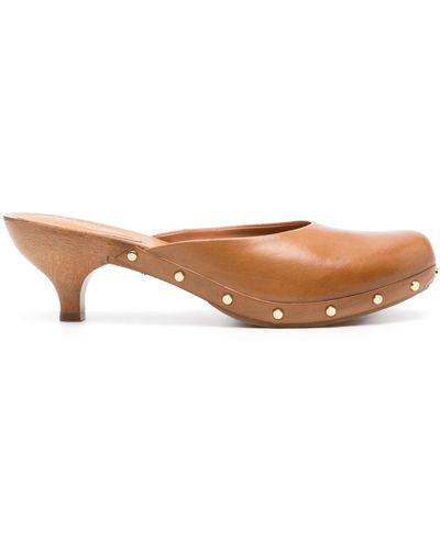 Chloe Heeled Clogs for Women - Up to 74% off | Lyst