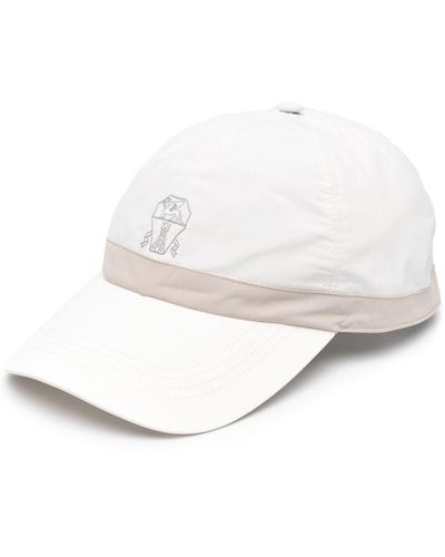 White Brunello Cucinelli Hats for Men | Lyst