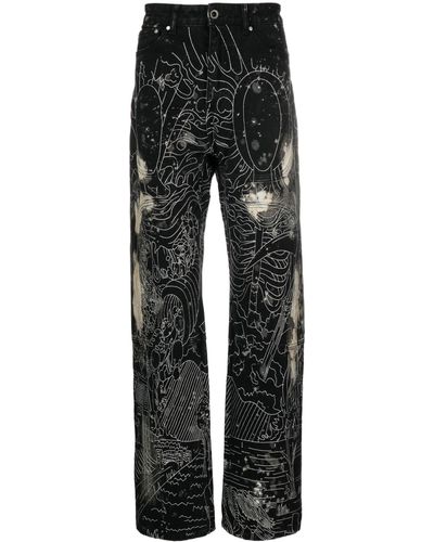 Black Who Decides War Jeans for Men | Lyst