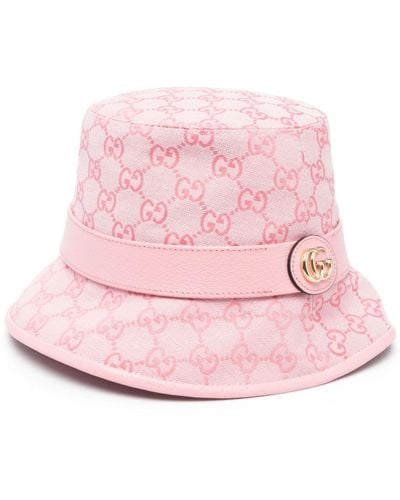 Pink Gucci Hats for Men | Lyst