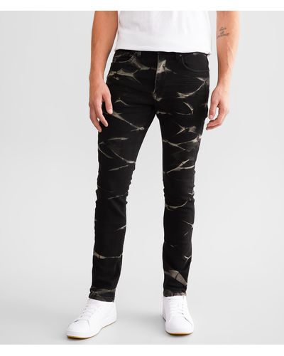 Black Smoke Rise Jeans for Men | Lyst