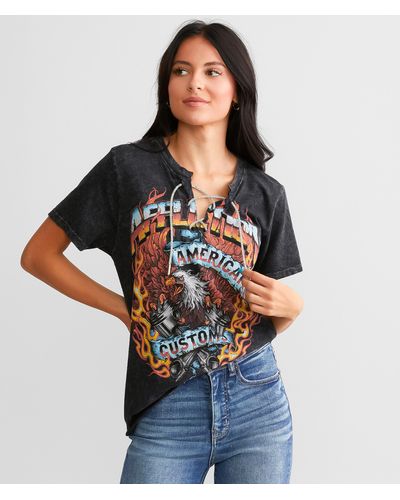Black Affliction Tops for Women | Lyst