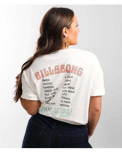 White Billabong Tops for Women | Lyst