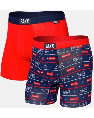 Red Saxx Underwear Co. Underwear for Men | Lyst