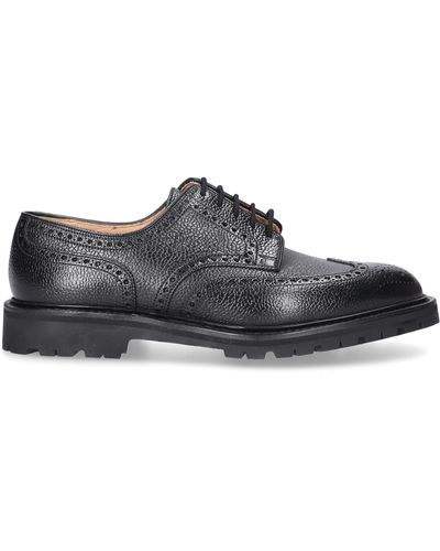 Black Crockett & Jones Lace-ups for Men | Lyst